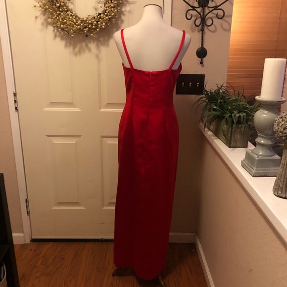 late edition | Dresses | Stunning Fire Red Late Edition Formal Gown ...